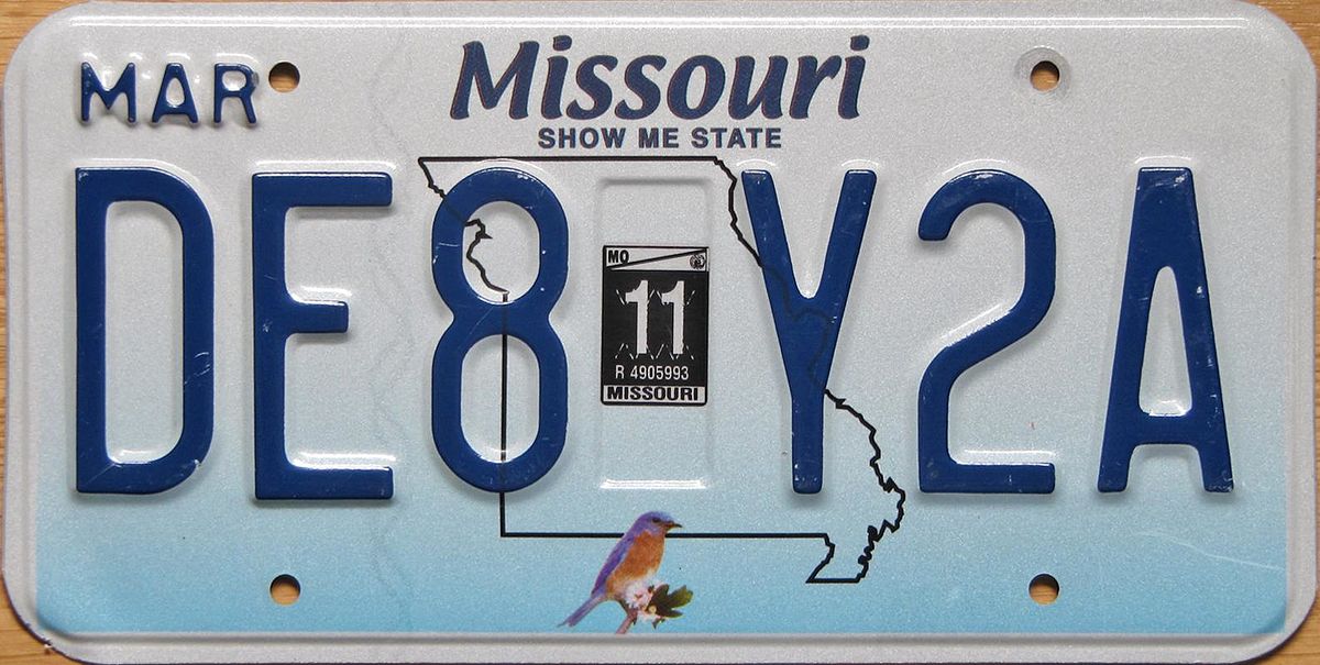 Free Missouri License Plate Lookup Free Vehicle History Report